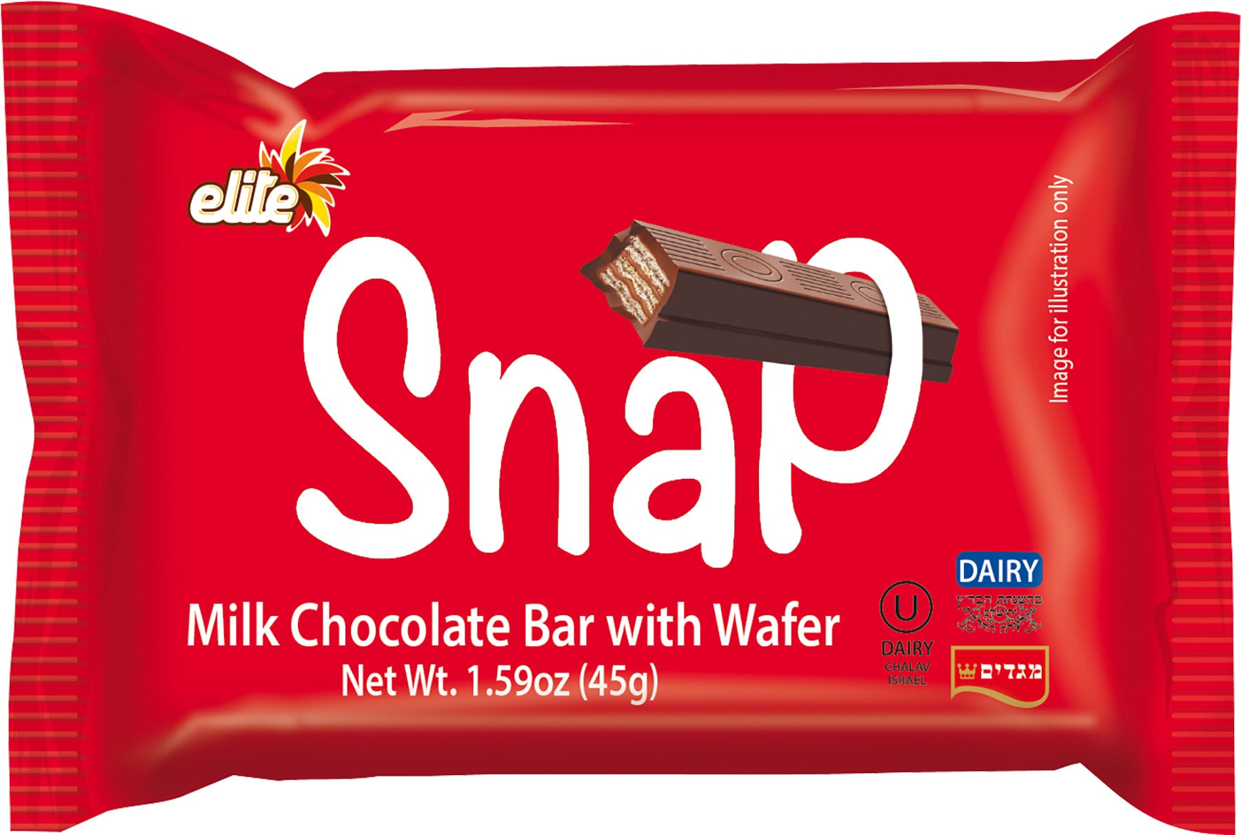 Elite Snap Milk Chocolate Wafer Bar | Munchies on Pico